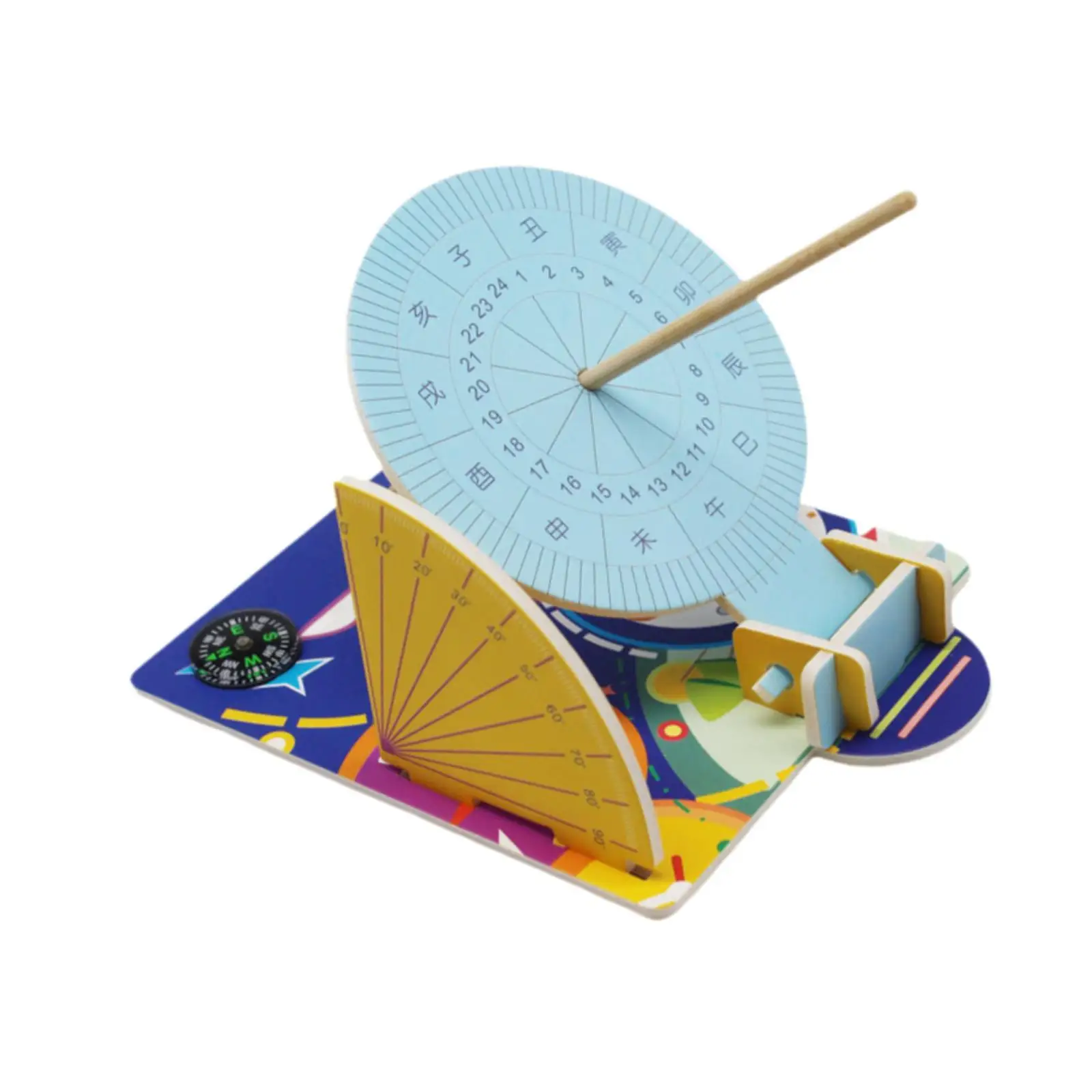Clock-Scientific-Model-3D-Puzzle-Physical-Practical-Development-DIY ...