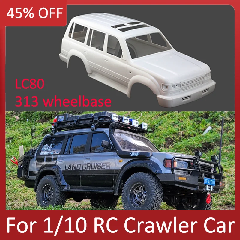 Plastic-Car-Shell-313-Wheelbase-Interior-Decoration-for-1-10-RC-Crawler ...