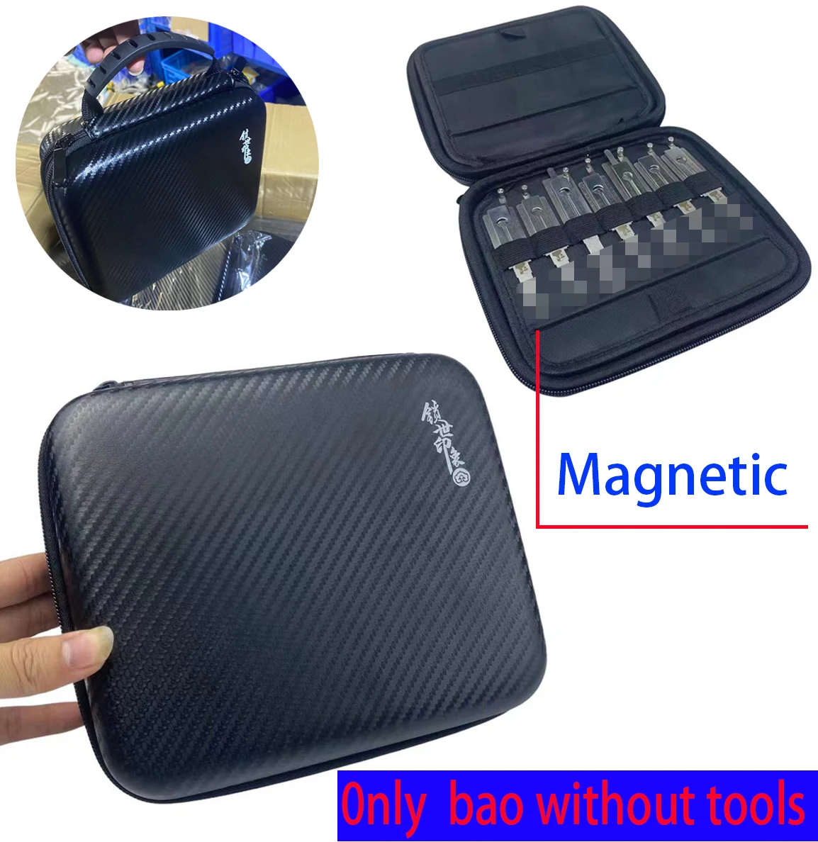 lishi Two in one kit, with strong magnetic, convenient storage bag ...