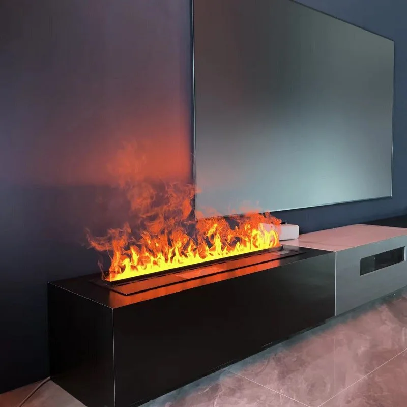 Fausse-chemin-e-3D-flamme-color-e-pour-la-d-coration-int-rieure-r-chaud ...