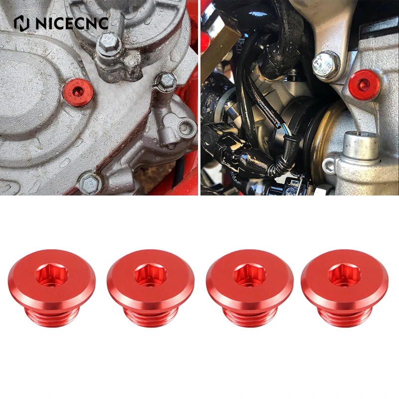 Nicecnc Motocross Engine Cap Set For Beta Rr 350 390 430 480 4t 2015 ...
