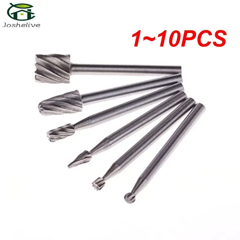 1-10PCS-Rotary-Cutter-File-HSS-Routing-Router-Drill-Bits-Set-Carbide ...