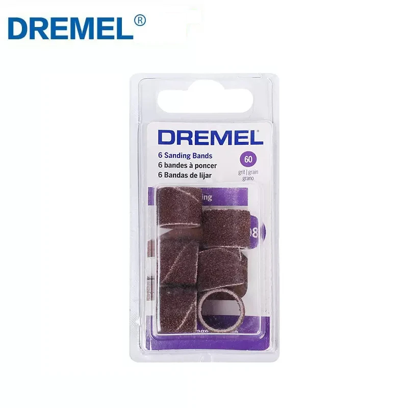 Dremel-Accessories-Sanding-Drums-Kit-Sand-Mandrels-Sanding-Band-6Pcs ...