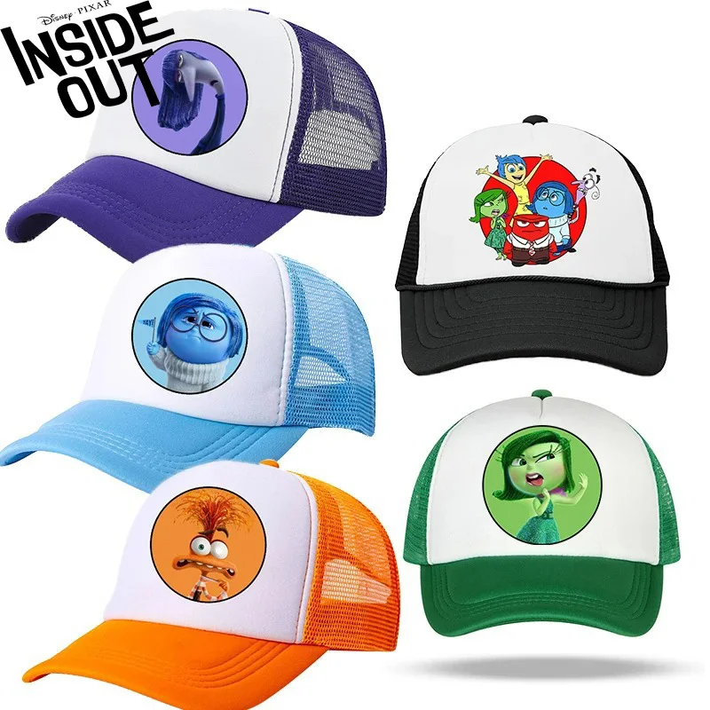 Disney-Inside-Out-2-Cartoon-Series-Baseball-Cap-Bing-Bong-Joy-Sadness ...
