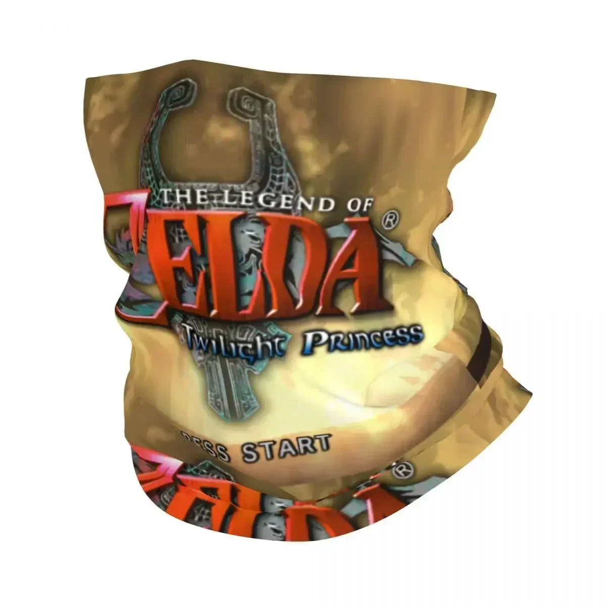 The Legend Of Zeldas Bandana cuello polaina impresa cara bufanda cálida ...