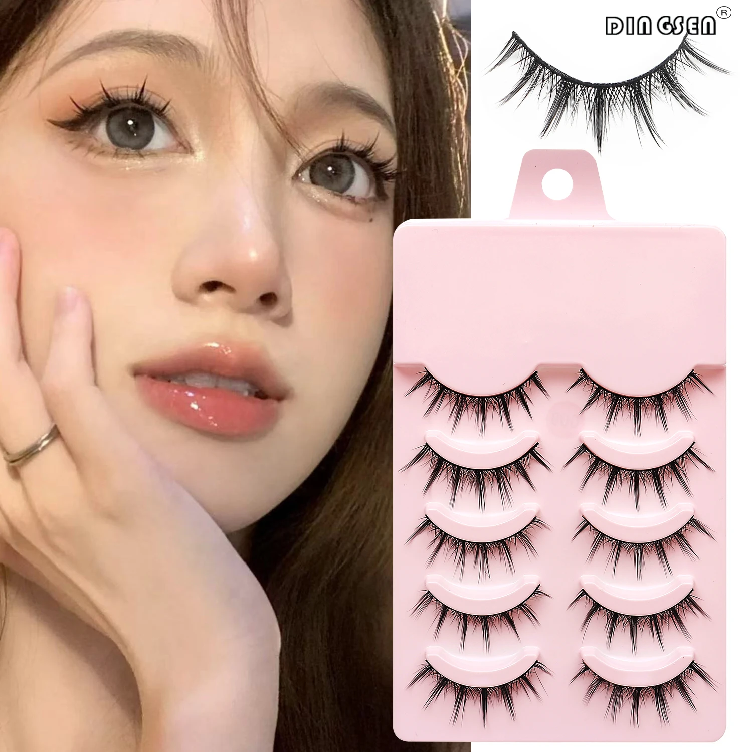 New-Manga-Lashes-5pairs-Natural-Lashes-19-Styles-of-False-Eyelashes ...