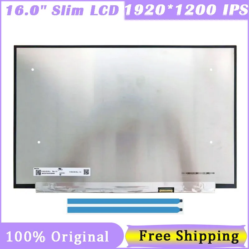 16 Inch 30 Pin Screen N160JCE ELL N160JCE-ELL B160UAN03.3 1920*1200 FHD ...