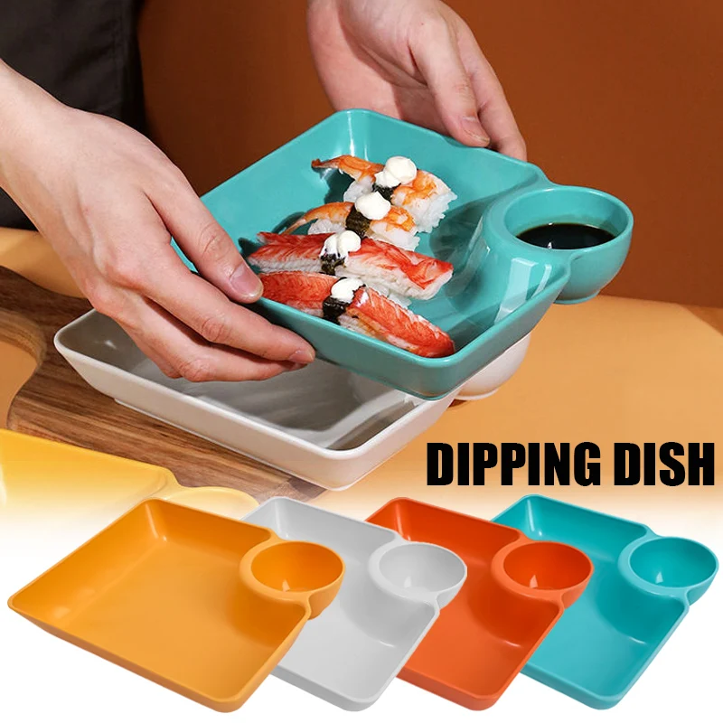 Dipping Dish Dumpling Sushi Serving Plates Dumpling Dish Sauce Snack ...