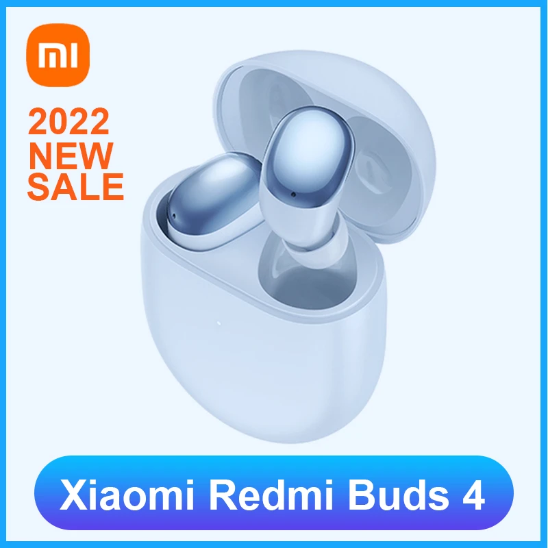 2022 New Bluetooth Earphones Xiaomi Redmi Buds 4 TWS True Wireless ...