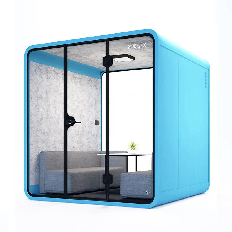 Big Work Space Office Pod Sound Proof Phone Vocal Isolation Booth ...