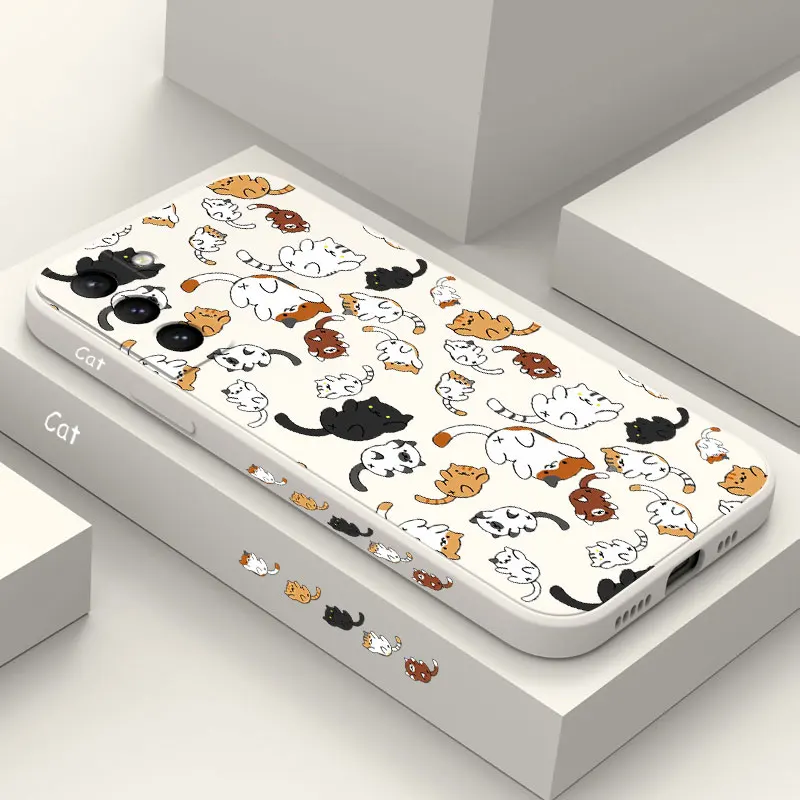 Cat-Rolling-Phone-Case-For-Samsung-Galaxy-S23-S22-S21-S20-Ultra-Plus-FE ...