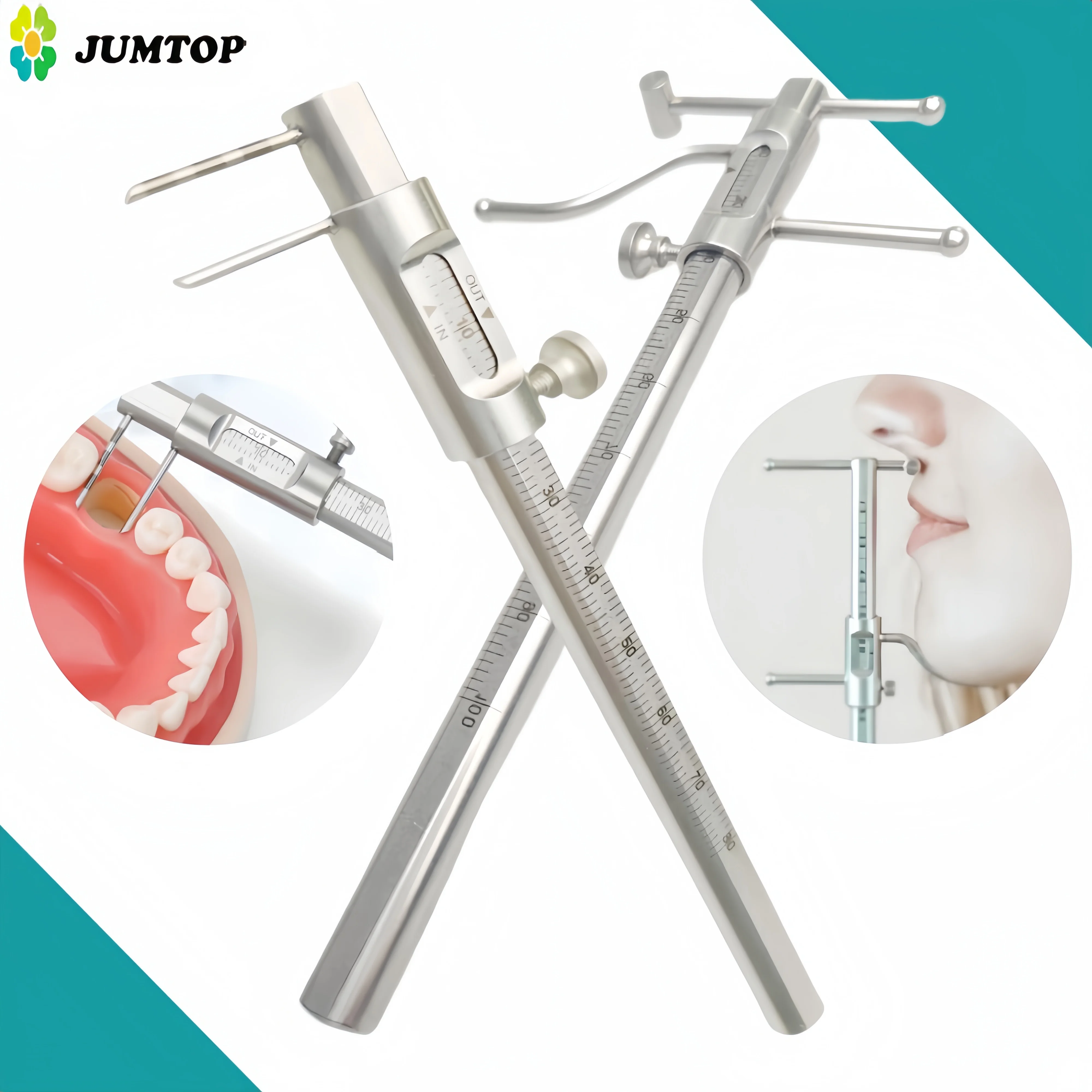 1Pcs Dental Implant VDO Ruler Venus Apollo Gauge 20-100mm Measuring ...