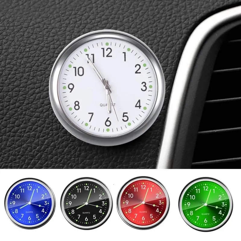 Car-Clock-Motorcycle-Watch-Retro-Luminous-Mini-Clock-Car-Dashboard ...