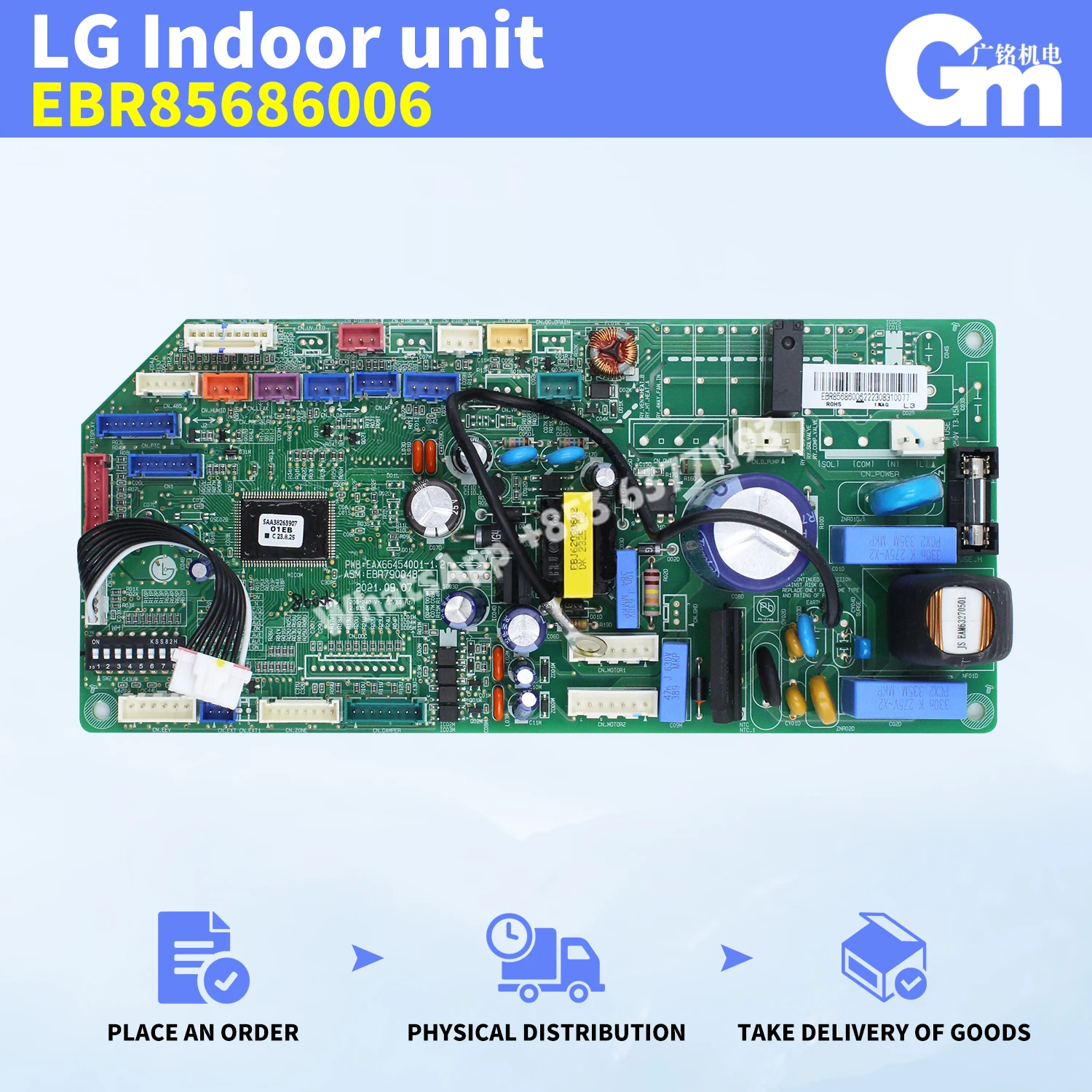 New Pcb Assembly Main EBR85686006 EAX66454001 for LG Multi-V indoor ...