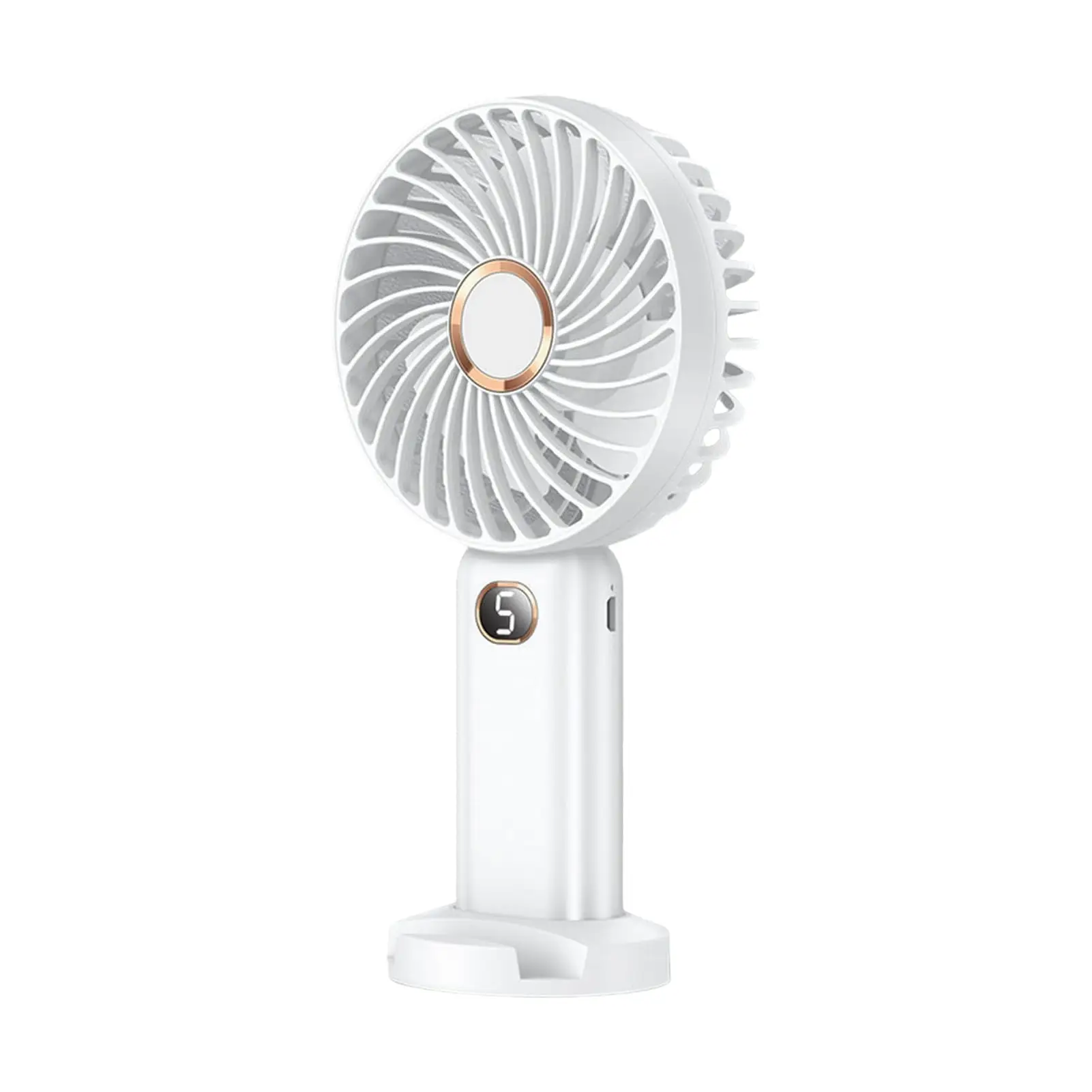 Portable-Fan-Digital-Display-1200mAh-Battery-Capacity-Usb-Rechargeable ...