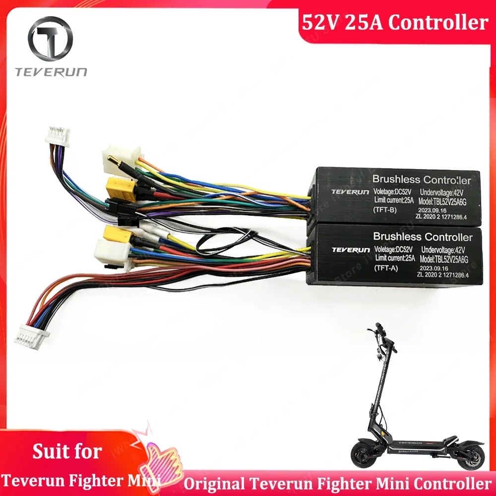 Official-Teverun-Fighter-Mini-APP-Controller-52V-25A-Front-Rear ...