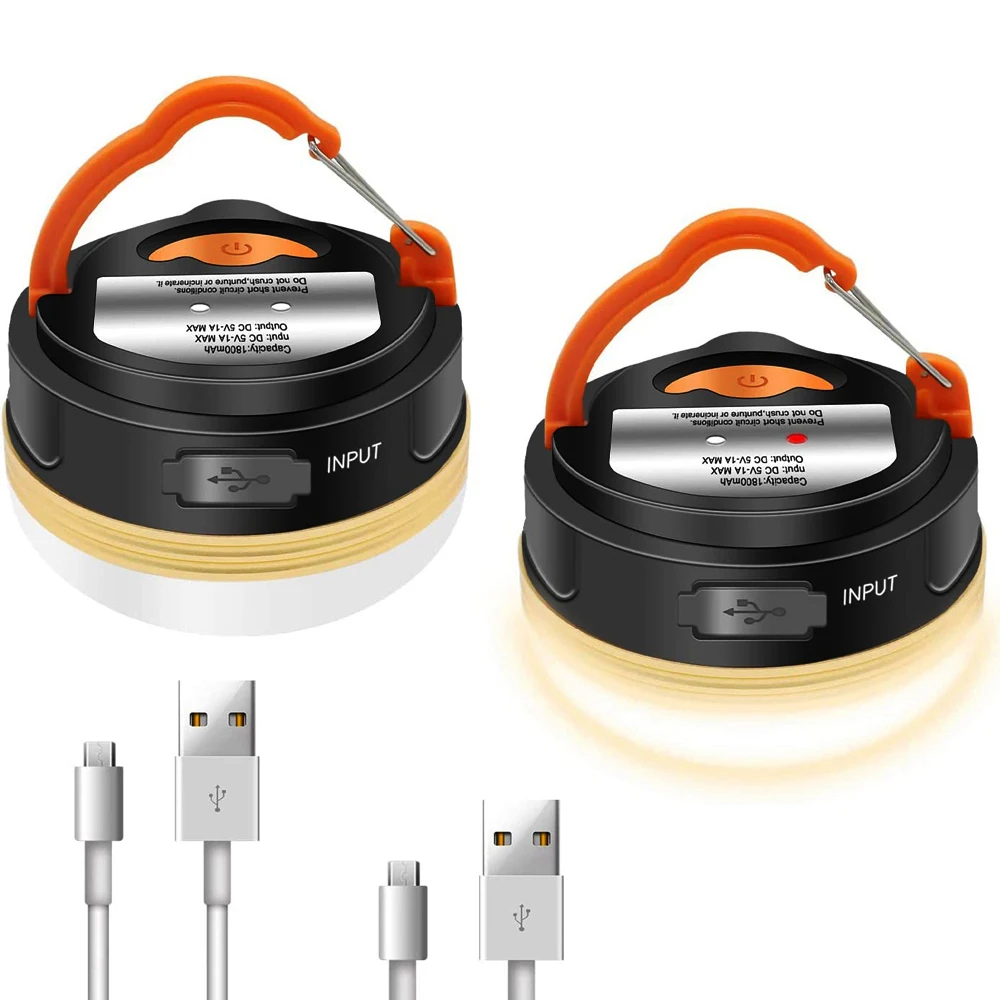 1800mAh-USB-Rechargeable-Portable-Flashlight-Camping-equipment-Lights ...