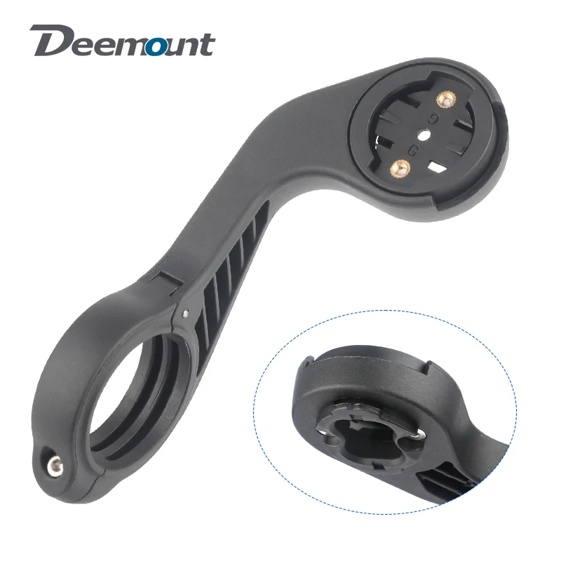 Deemount Bicycle Computer Bracket Fits Bike Round Tube Handlebar ...