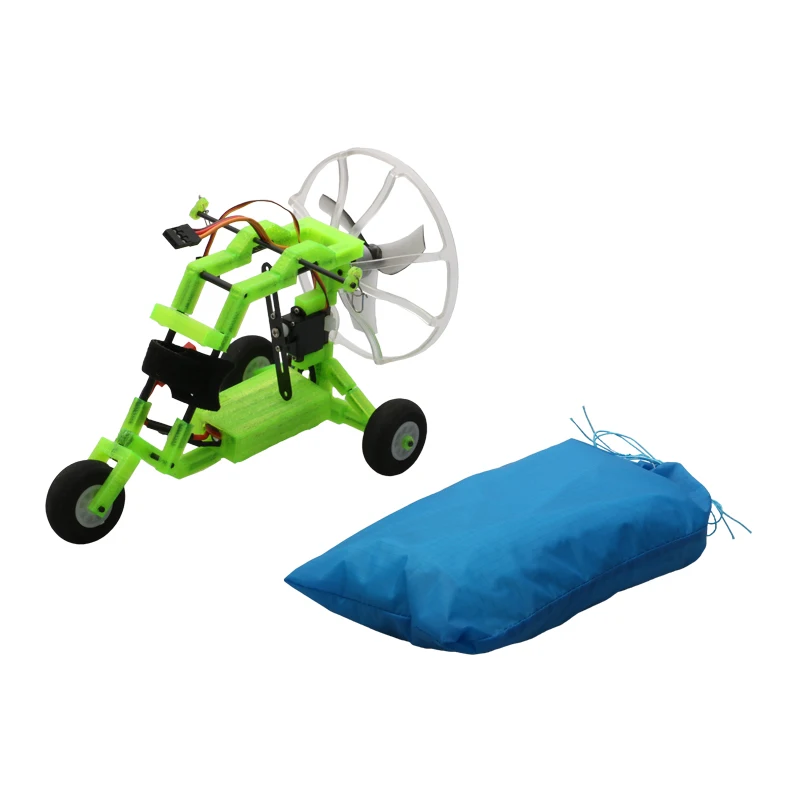 1Set 98cm RC Paraglider Kit 30D Nylon Paragliding Canopy + Powered ...