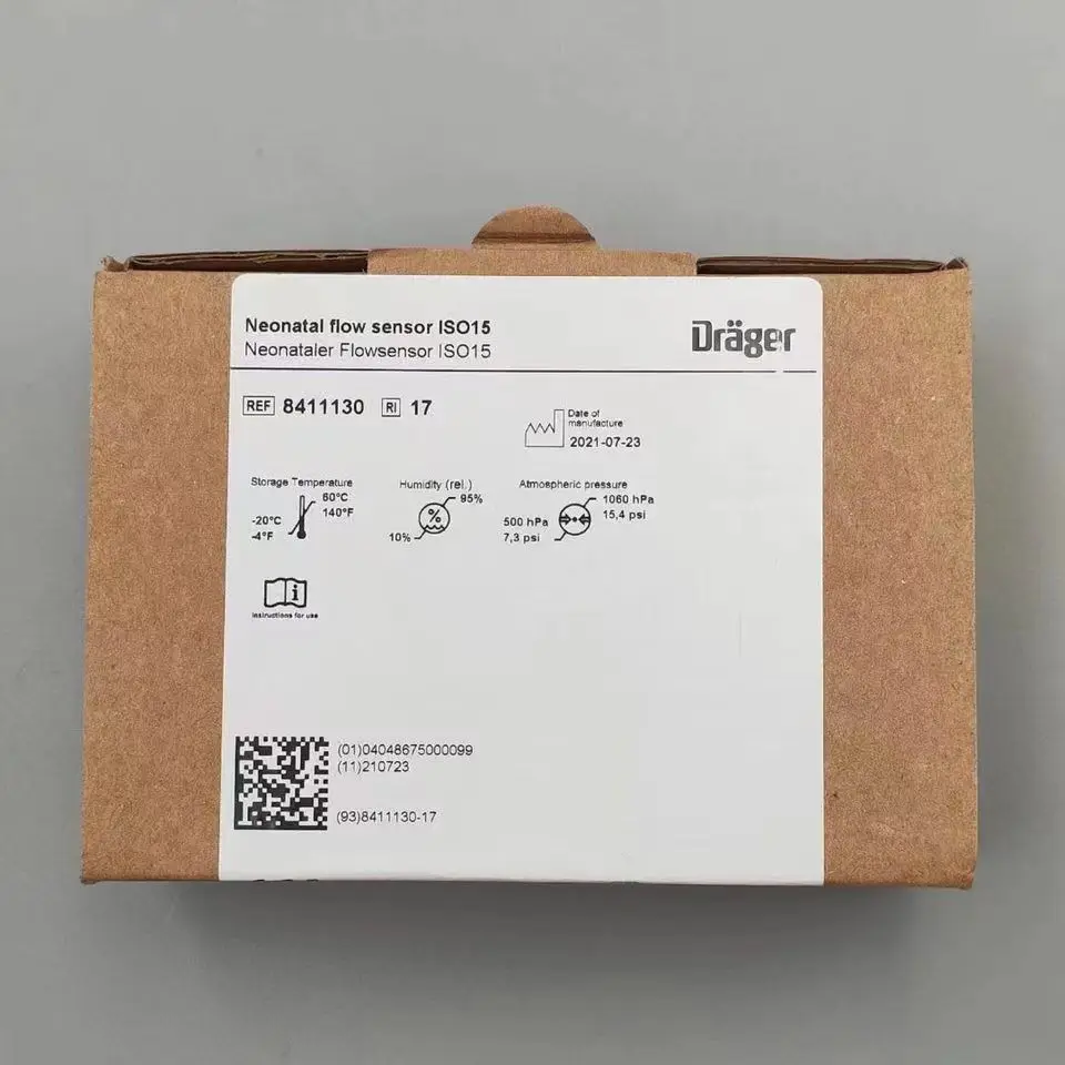 Drager 8411130 flow sensor new original