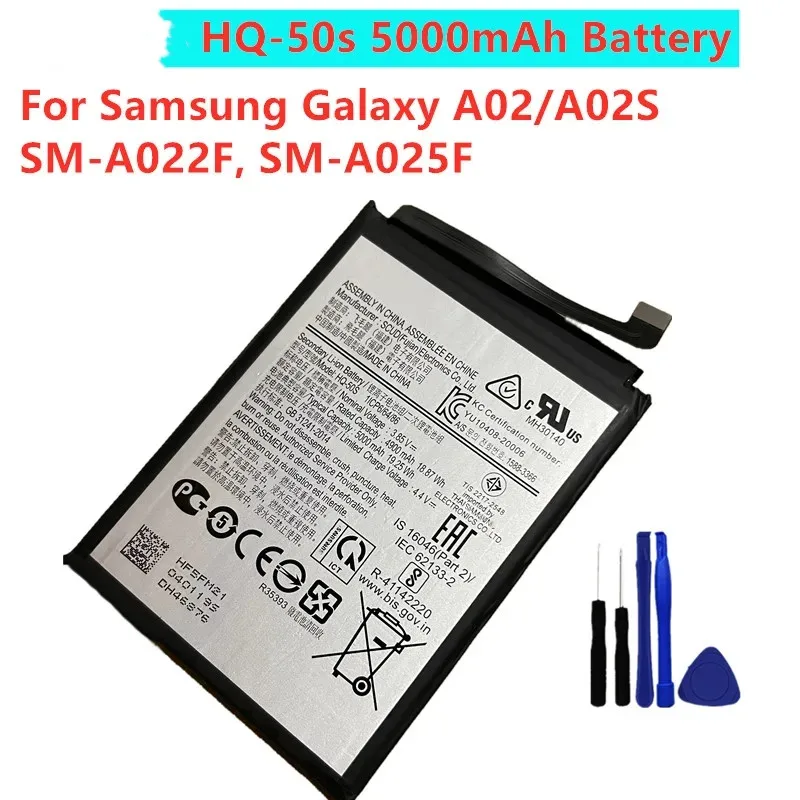 New-HQ-50s-5000mAh-Battery-For-Samsung-Galaxy-A02-A02S-SM-A022F-A022DS ...