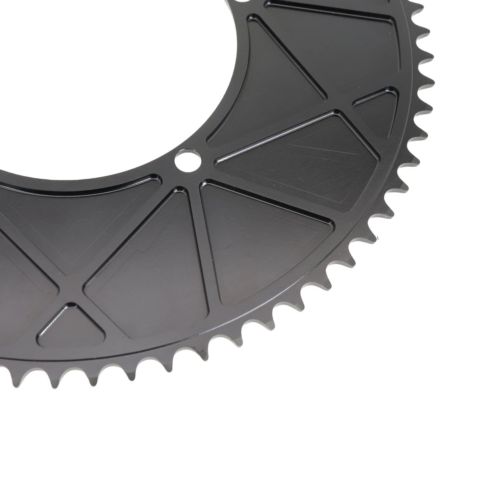 Stone Chainring 144 BCD Track Bike Fixie Aero Fixed Gear Round 42T 46T ...