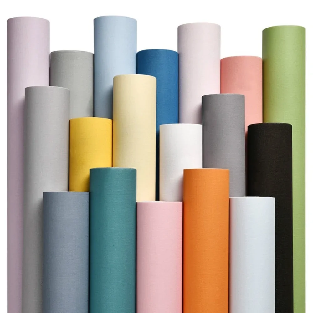 Matte-Solid-Color-Wallpaper-Furniture-Cabinet-Renovation-Stickers ...