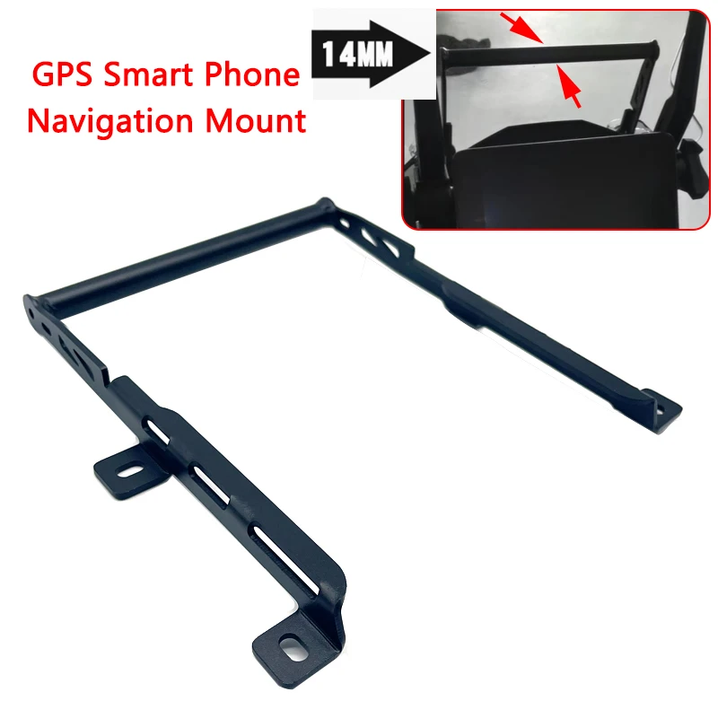 NEW Motorcycle Accessories 14MM GPS Phone Navigation Mount Bracket ...