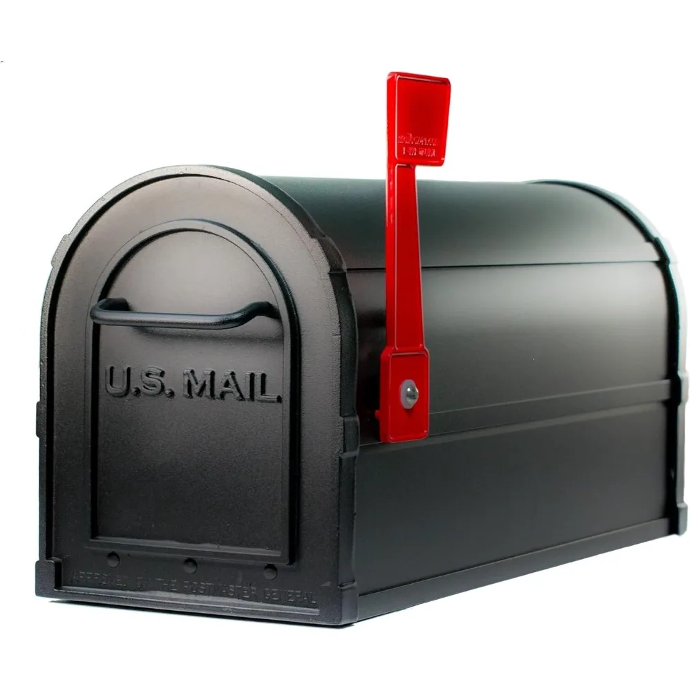 Aluminum Mailboxes for Outside. Double Door with Magnetic Latches. Our ...