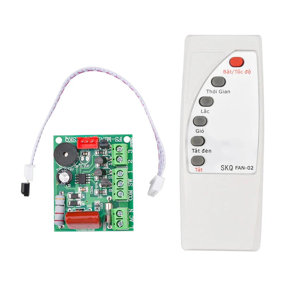 Universal Fan Remote Control Modification Board Mini Fan Circuit Board ...