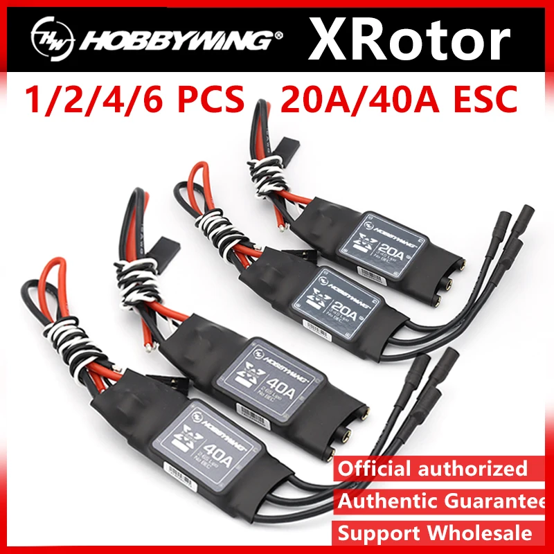 Hobbywing Xrotor 40a Brushless Esc | Hobbywing Xrotor 40a 2 6s Esc - 1 ...