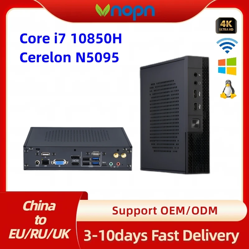 Desktop-Mini-PC-Core-i7-10850H-10870H-DDR4-6-Cores-VGA-DP-HD-MI-Support ...