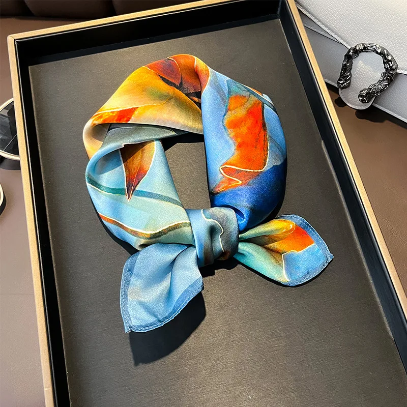 Fashion-100-Real-Silk-Scarf-Women-Shawls-Wraps-Neckerchief-Scarves ...