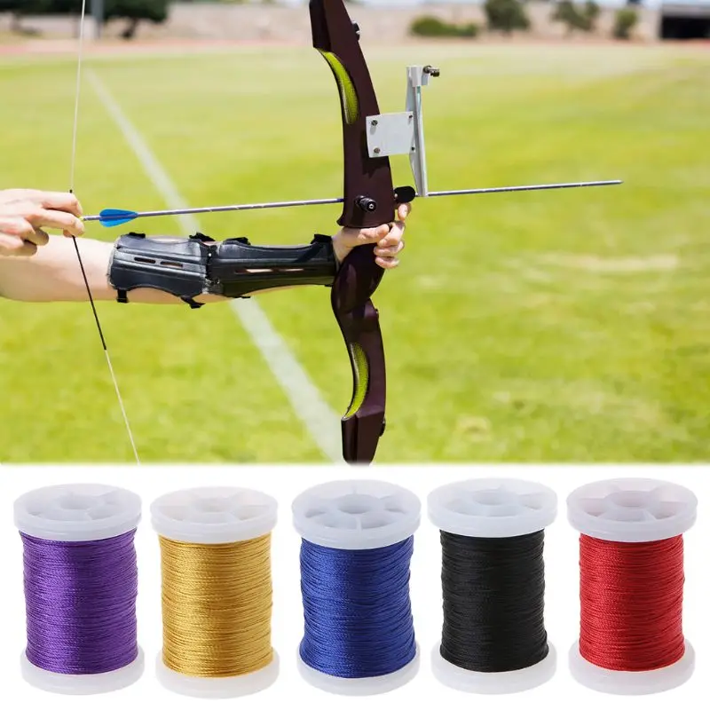 Cuerda-de-arco-profesional-de-5-colores-hilo-de-servir-de-0-4-m-rollo ...