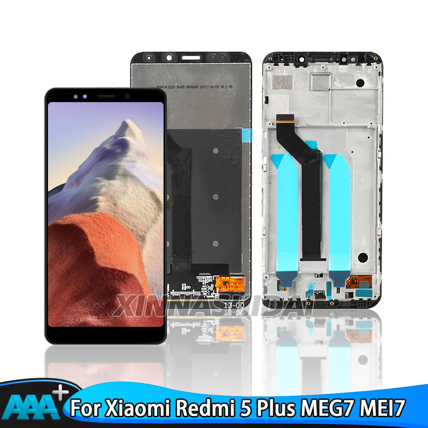 Pantalla LCD para Xiaomi Redmi 5 Plus MEG7 MEI7 pantalla LCD MONTAJE DE ...
