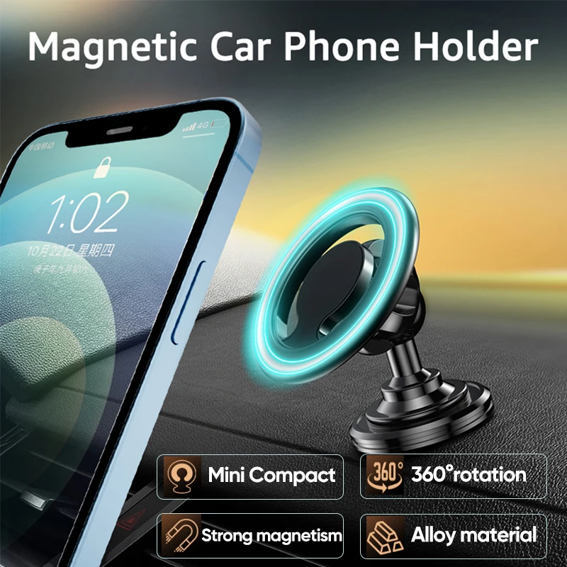 Phone Magnet Holder for iPhone 14 13 12 Pro Max Smarphone Universal ...