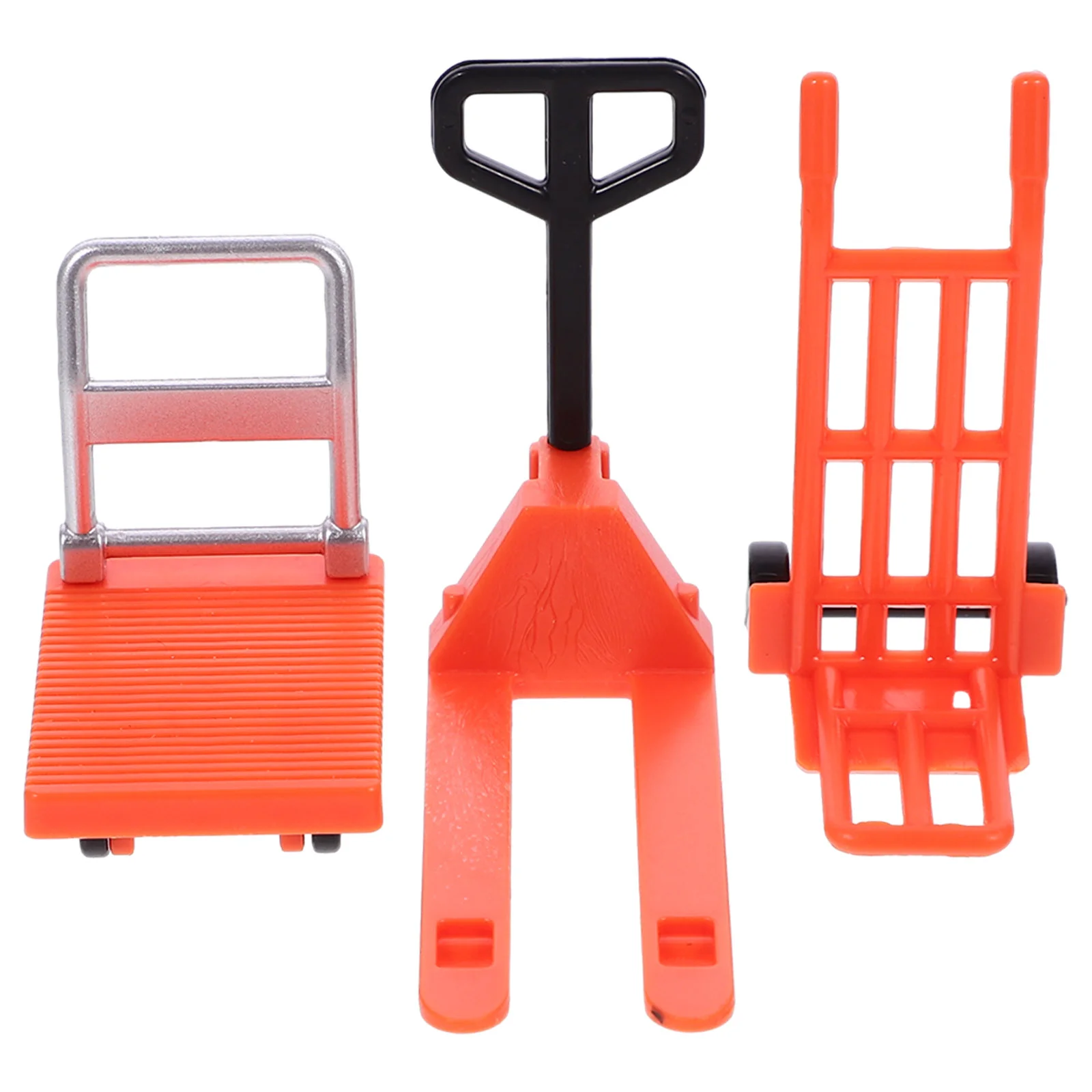 Road-Traffic-Toys-Mini-Hand-Trolley-Cartoon-Plastic-Forklift-Forklift ...