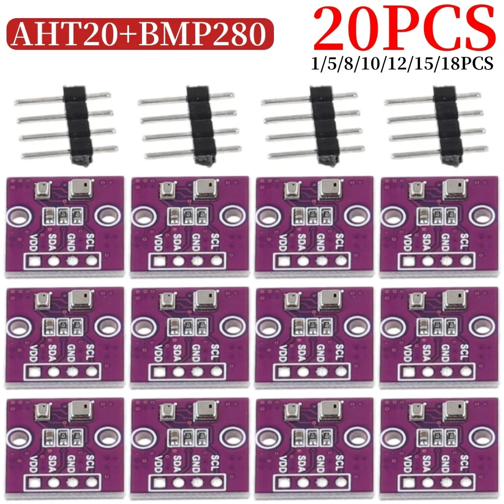 1-20PC-AHT20-BMP280-Temperature-Humidity-Air-Pressure-Module-High ...
