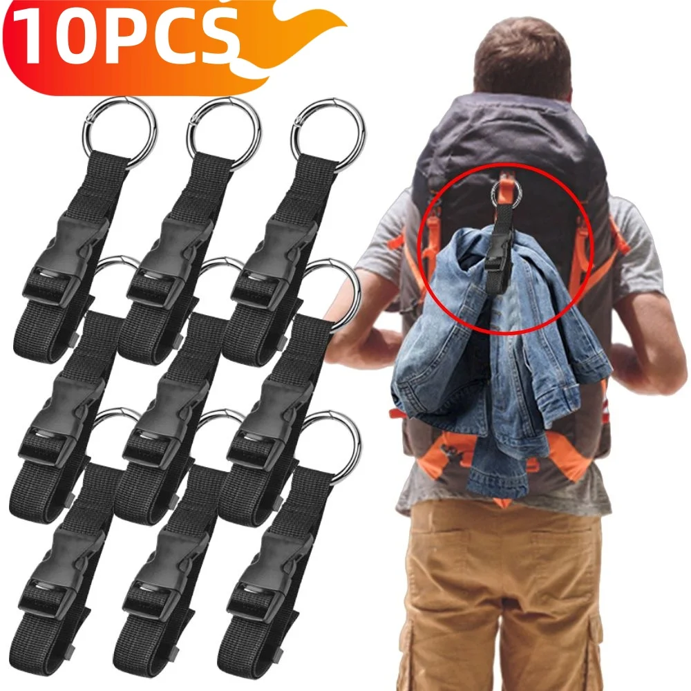 10-1pcs Travel Luggage Fixed Strap Backpack External Strap Portable Add ...