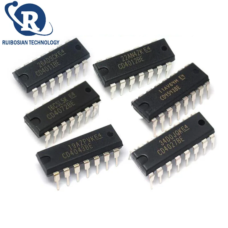Chip-l-gico-nuevo-10-piezas-CD4001-CD4011-CD4013-CD4017-CD4040-CD4046 ...