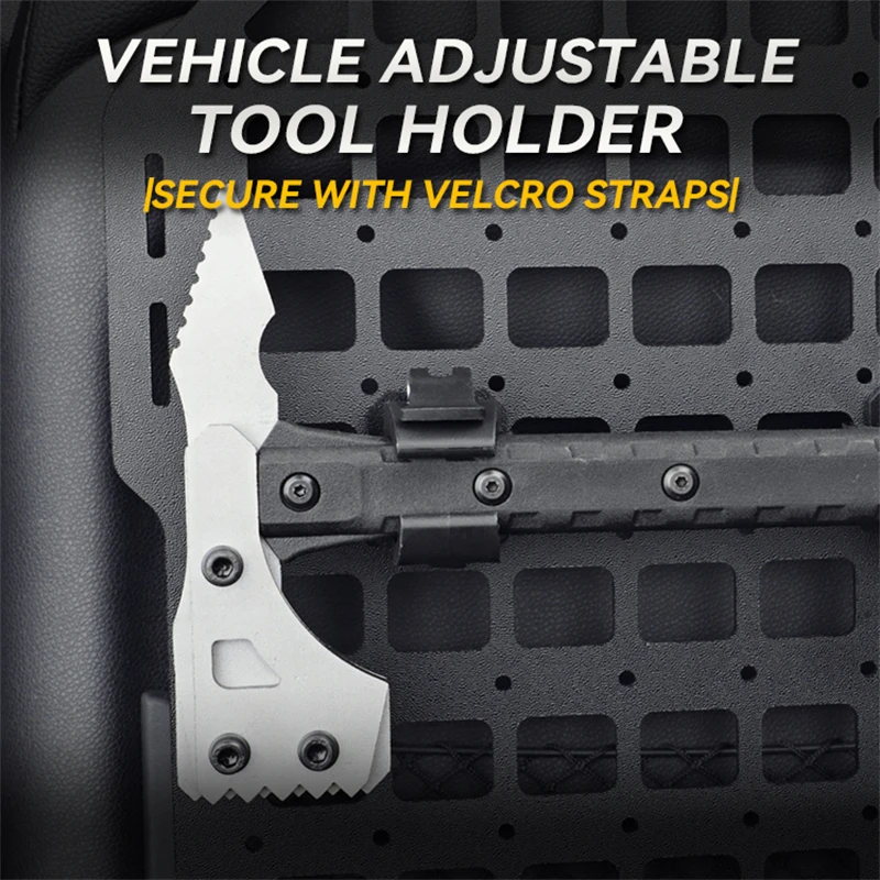 Vehicle-Adjustable-Tools-Holder-Car-multi-purpose-Molle-Panel-Hook ...
