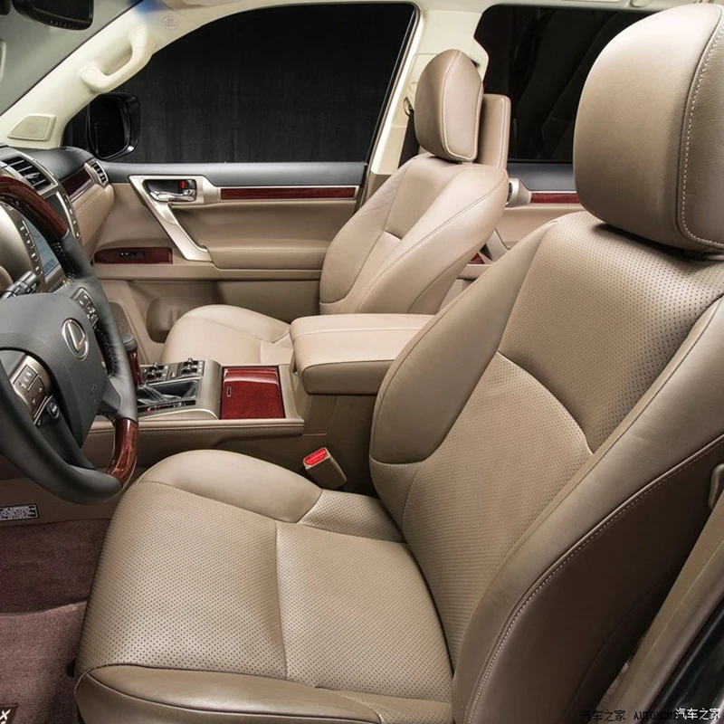 For Lexus GX 400 460 470 2009-2023 Full Surrounded Custom 7-Seat Faux ...
