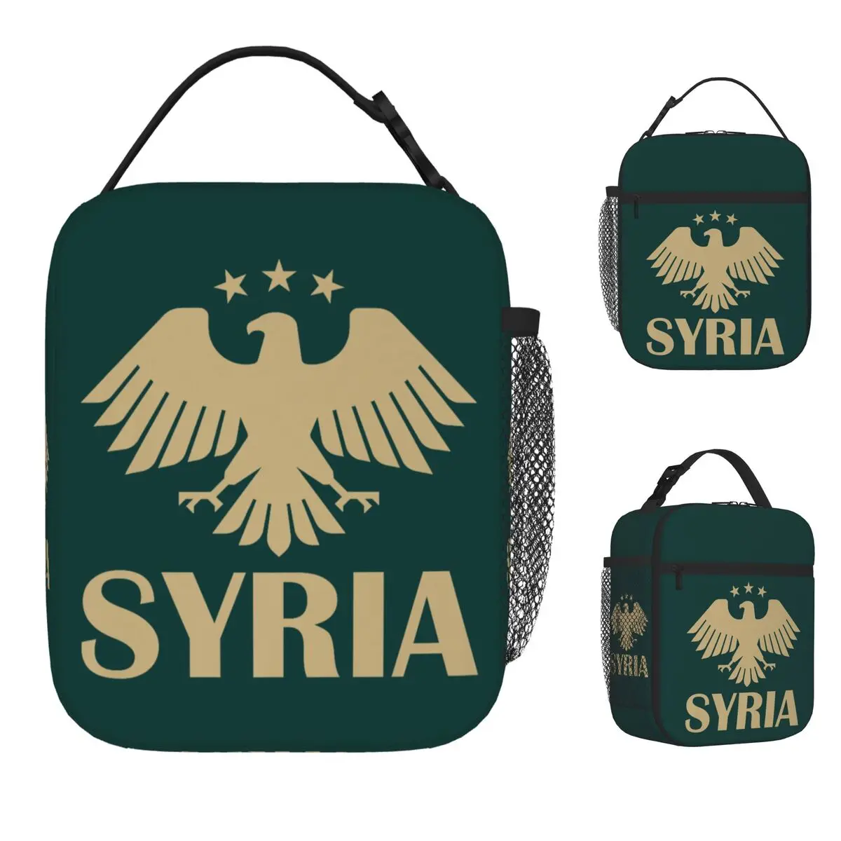 Eagle Of Syria 2025 Symbol Thermal Insulated Lunch Bag for School ...