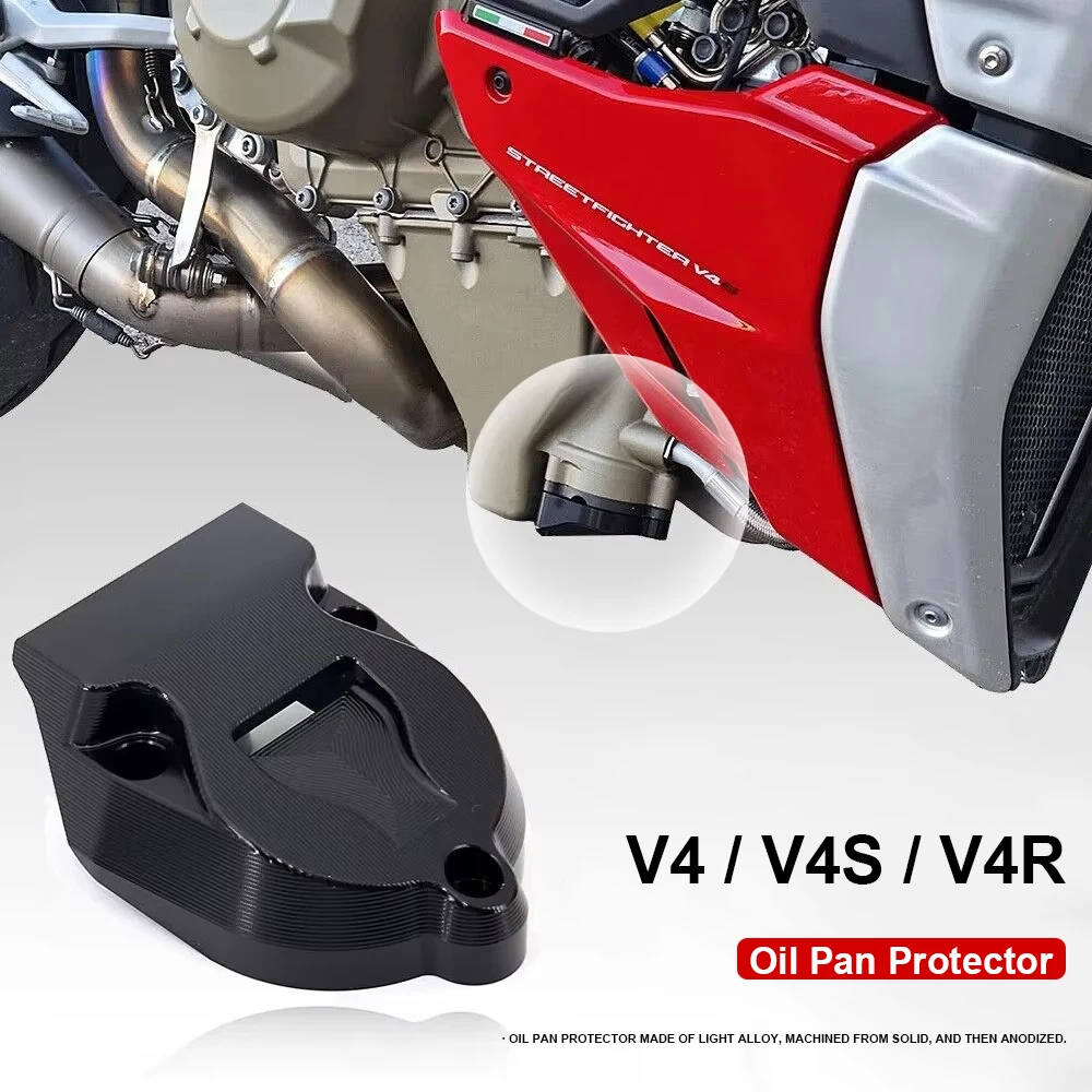 For Ducati Streetfighter V4 S CNC Racing Oil Pan Protector Guard ...