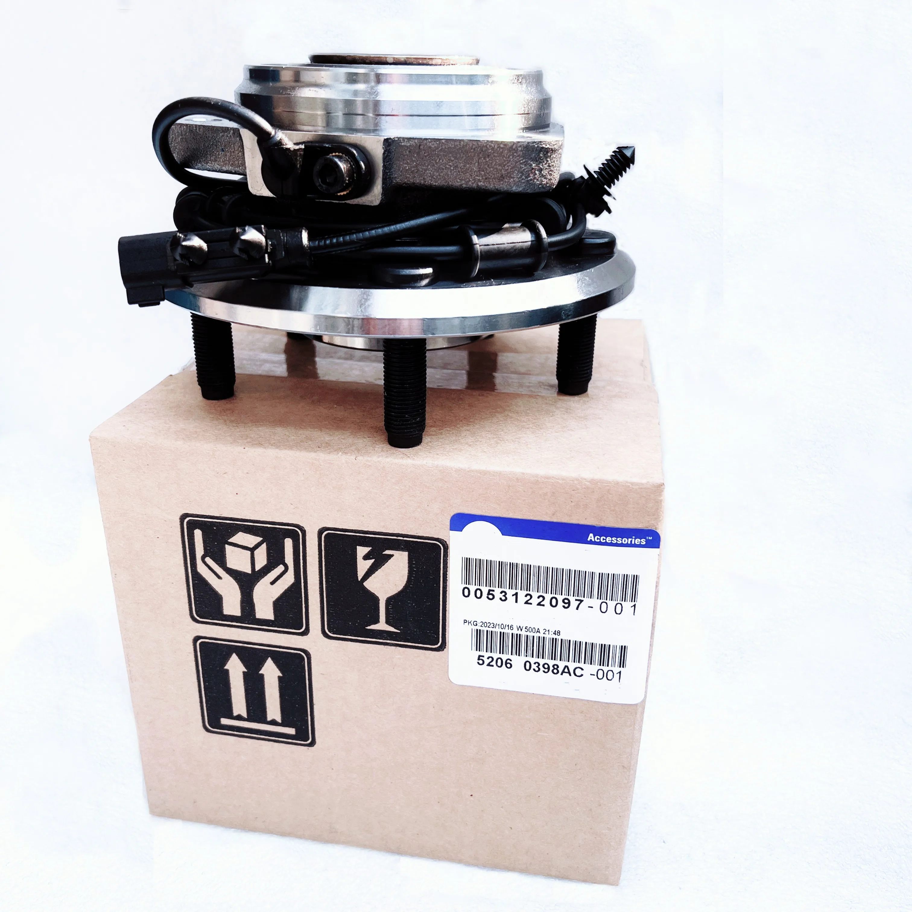 Front Wheel Bearing Assembly With Speed Sensor (Hub With Bearing ...
