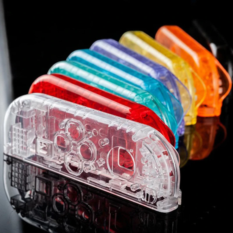 Switch Gamepad Replacement Case Clear | Switch Joycon Controller ...
