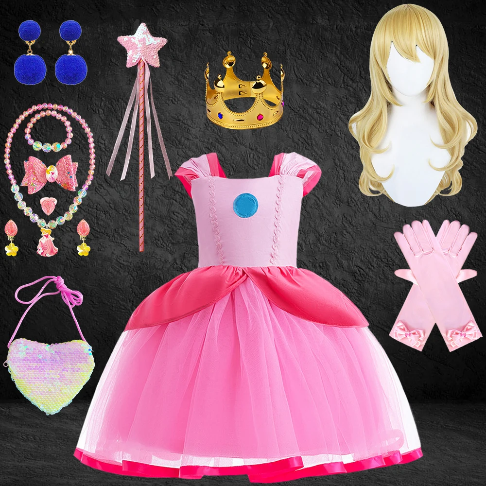 Princess Peach Tutu Costume