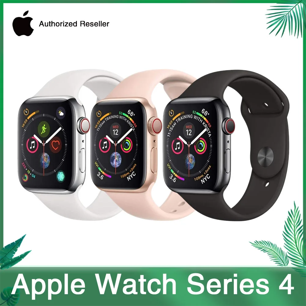 100-Original-Apple-Watch-Series-4-Smartwatch-40MM-44MM-GPS-Aluminum ...