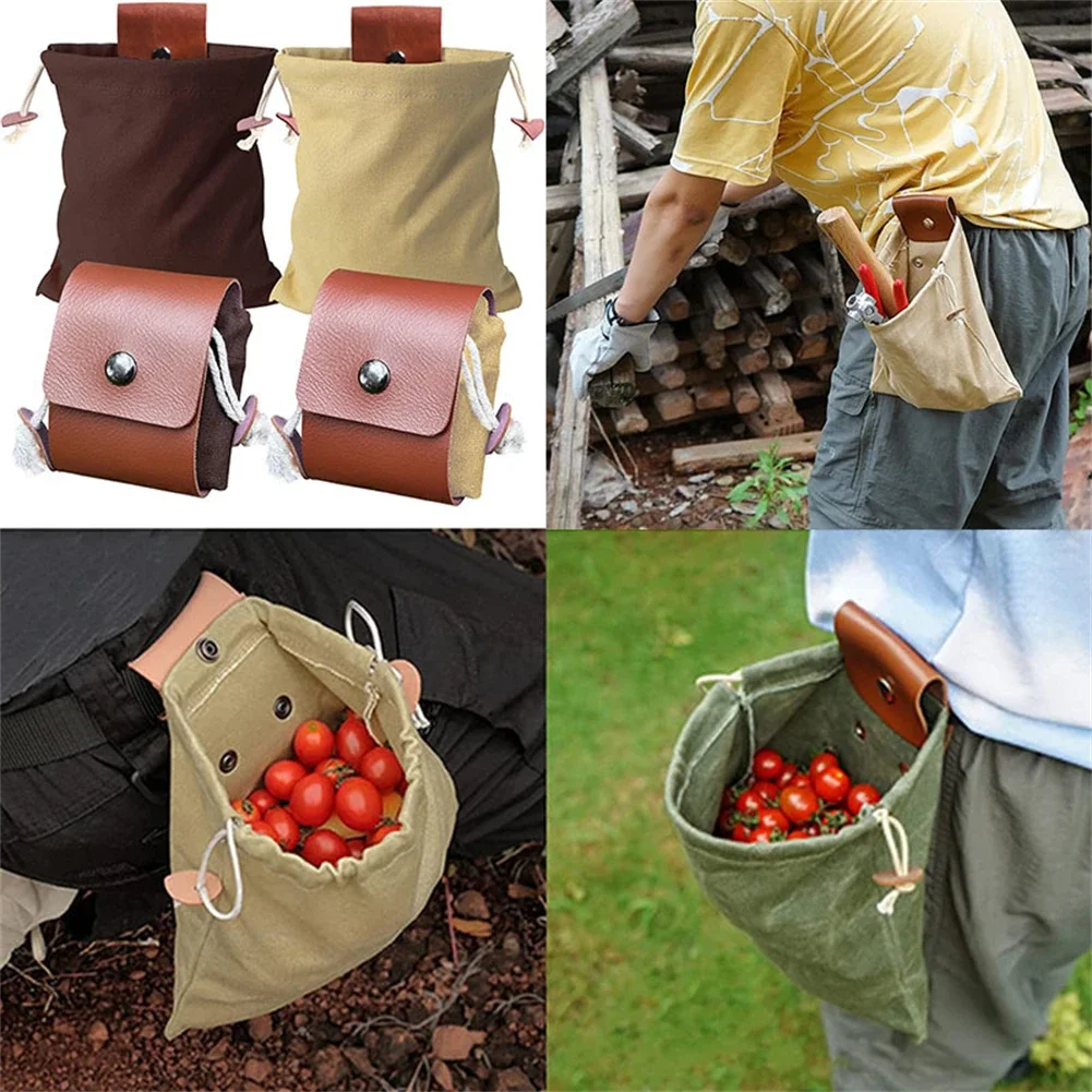 21-5-20cm-Outdoor-Foraging-Bag-Fruit-Picking-Pouch-Apples-Berry-Puch ...