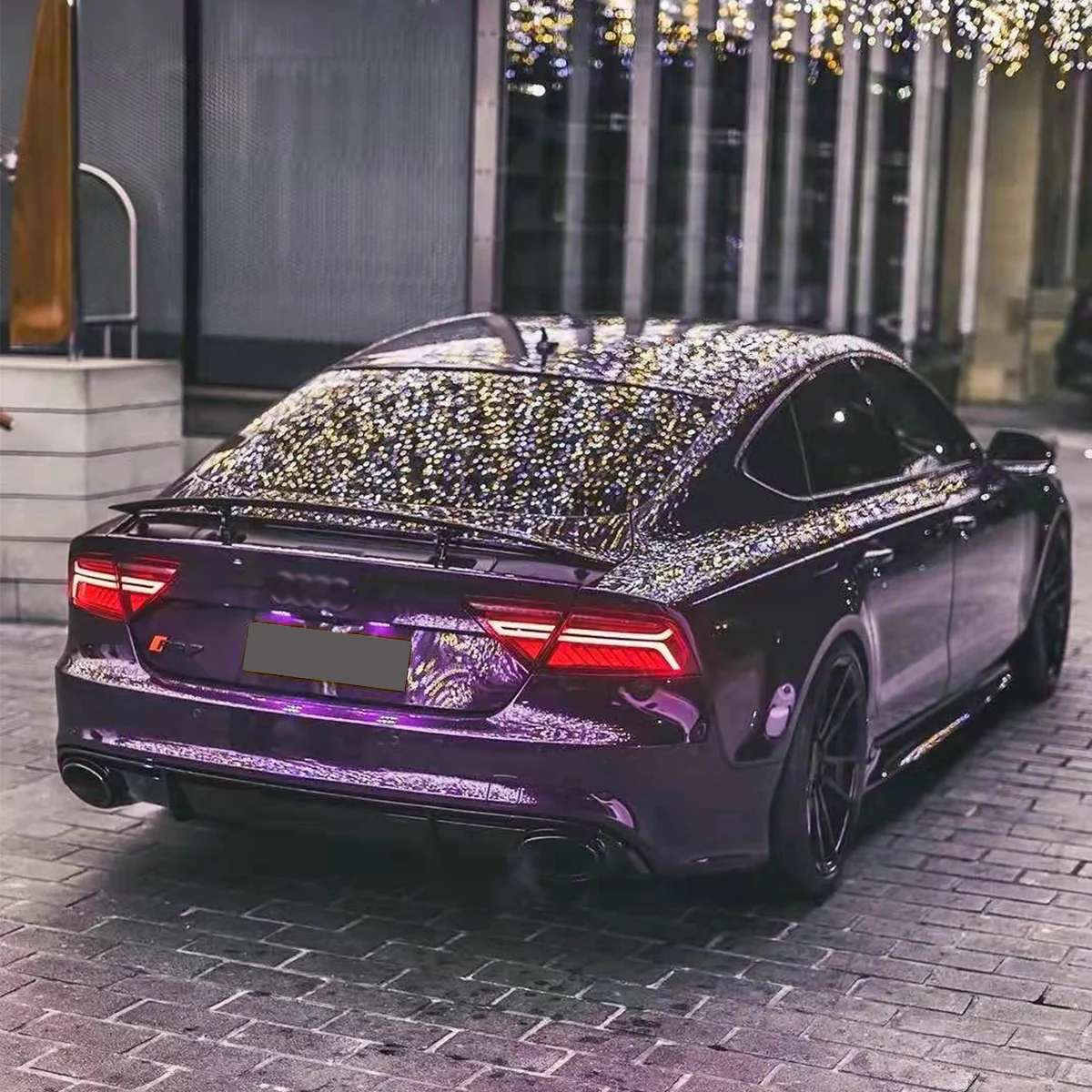 New arrival facelift Body kit for A7 C7 2016-2018 modified RS7 style ...